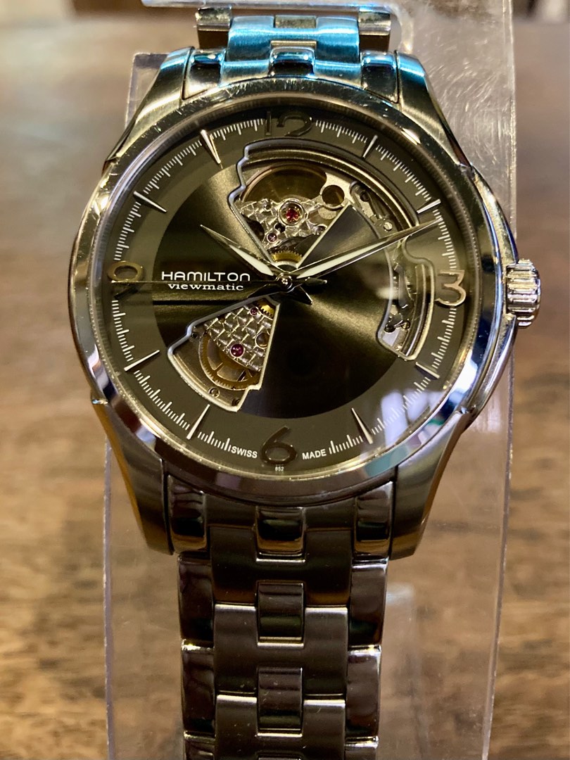HAMILTON Jazzmaster Open Heart, Men's Fashion, Watches & Accessories ...