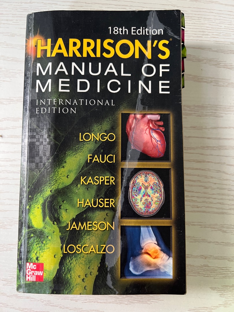 Harrison’s manual of Medicine 18th ed, Hobbies & Toys, Books ...