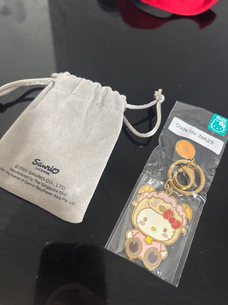 Hello kitty Goat zodiac keychain (Singapore Mint), Hobbies & Toys ...