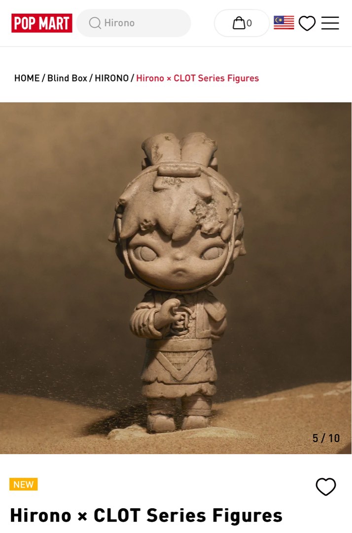 Hirono x CLOT Army, Hobbies & Toys, Collectibles & Memorabilia, Fan ...