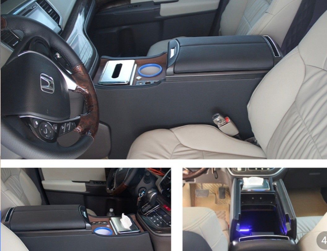 Honda Suzuki VAN CAR armrest console box ODYSSEY FIT JAZZ MOBILIO ...