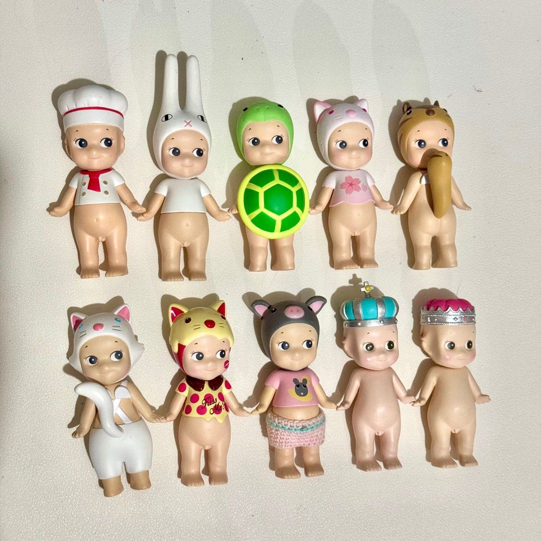 IC Sonny Angel Set / Choco Pig Brian Chef CB Pink Cat Turtle, Hobbies ...