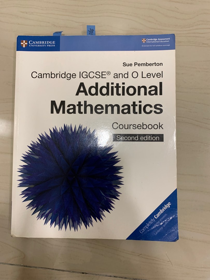 Igcse Add Maths Textbook For Sale Hobbies And Toys Books And Magazines Textbooks On Carousell
