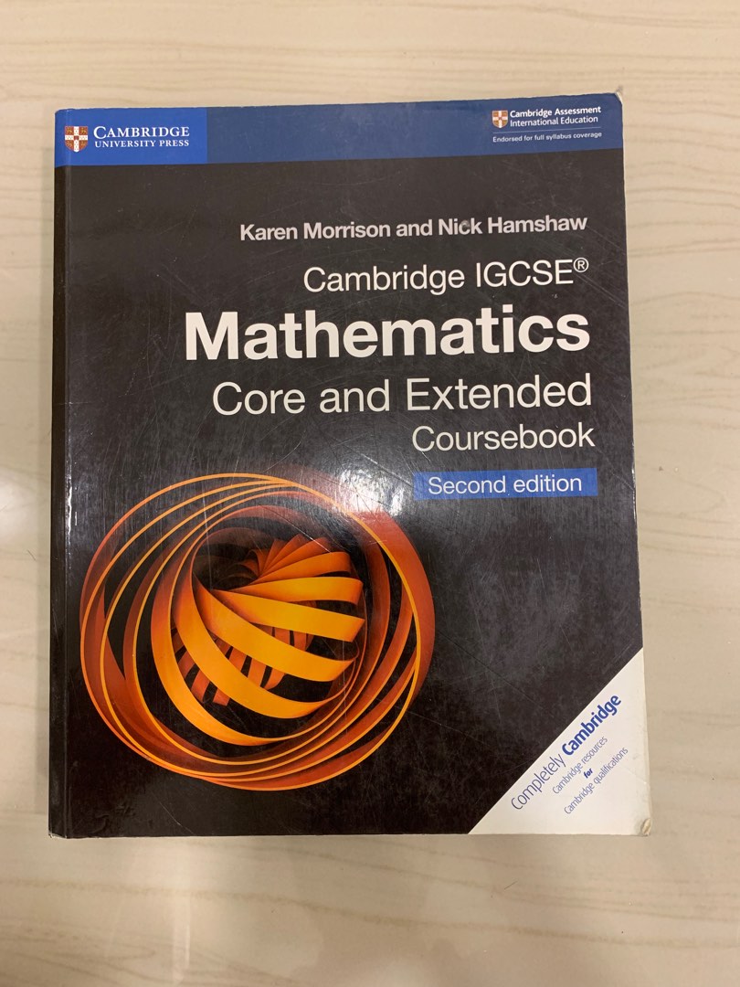 IGCSE Maths Textbook For Sale, Hobbies & Toys, Books & Magazines ...