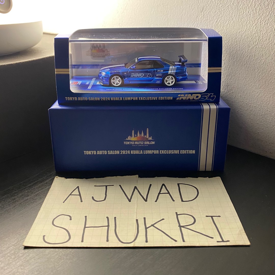 Inno64 Inno Nissan Skyline R34 TASKL, Hobbies & Toys, Toys & Games on ...