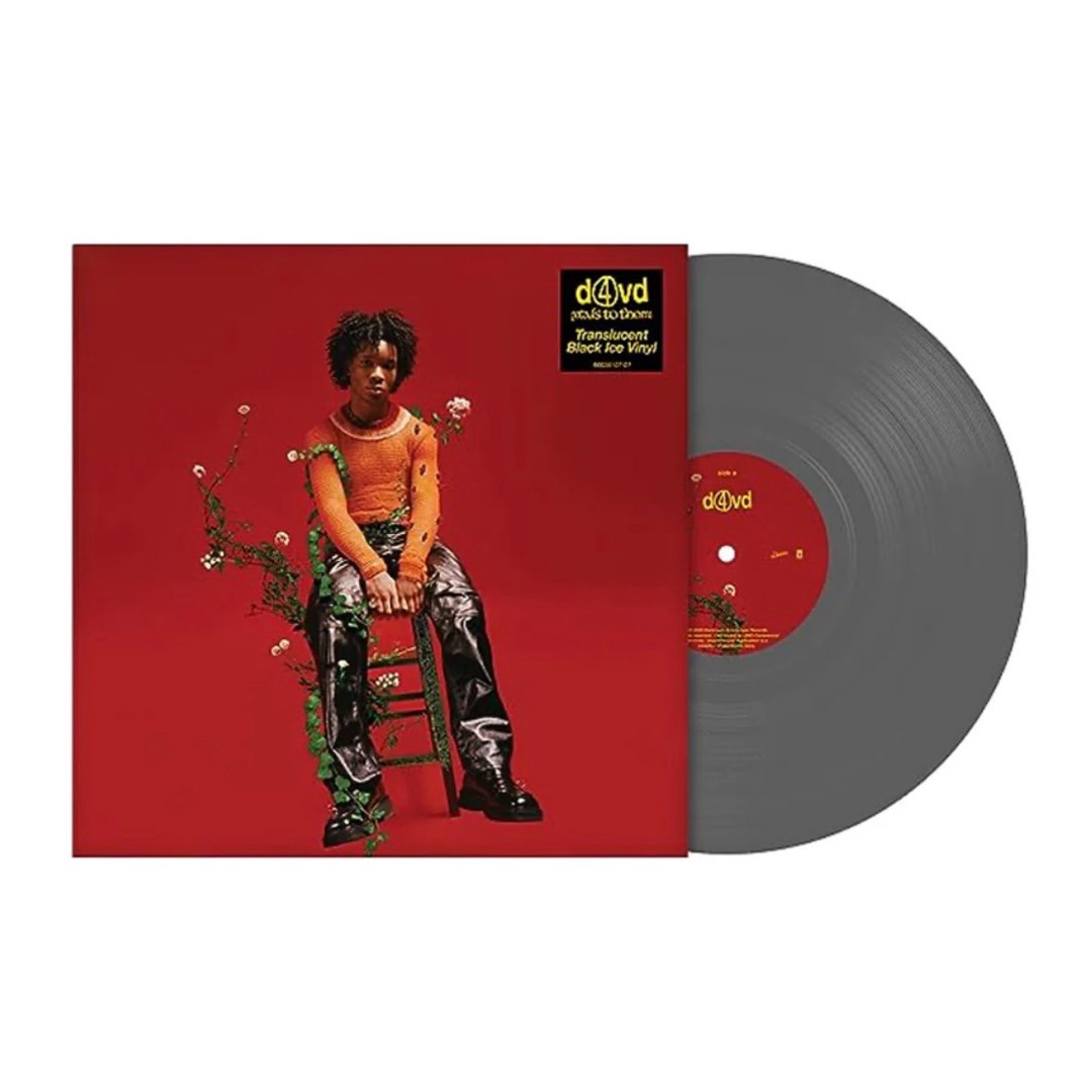 D4vd - Petals to Thorns Vinyl Record LP (Translucent Black Ice ...