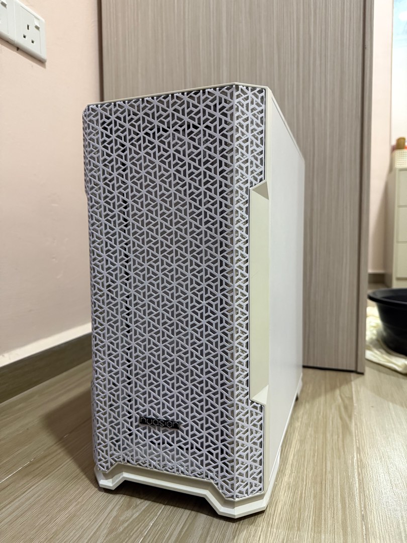 Invasion M-ATX H8 Casing Chassis White Mesh, Computers & Tech, Parts ...