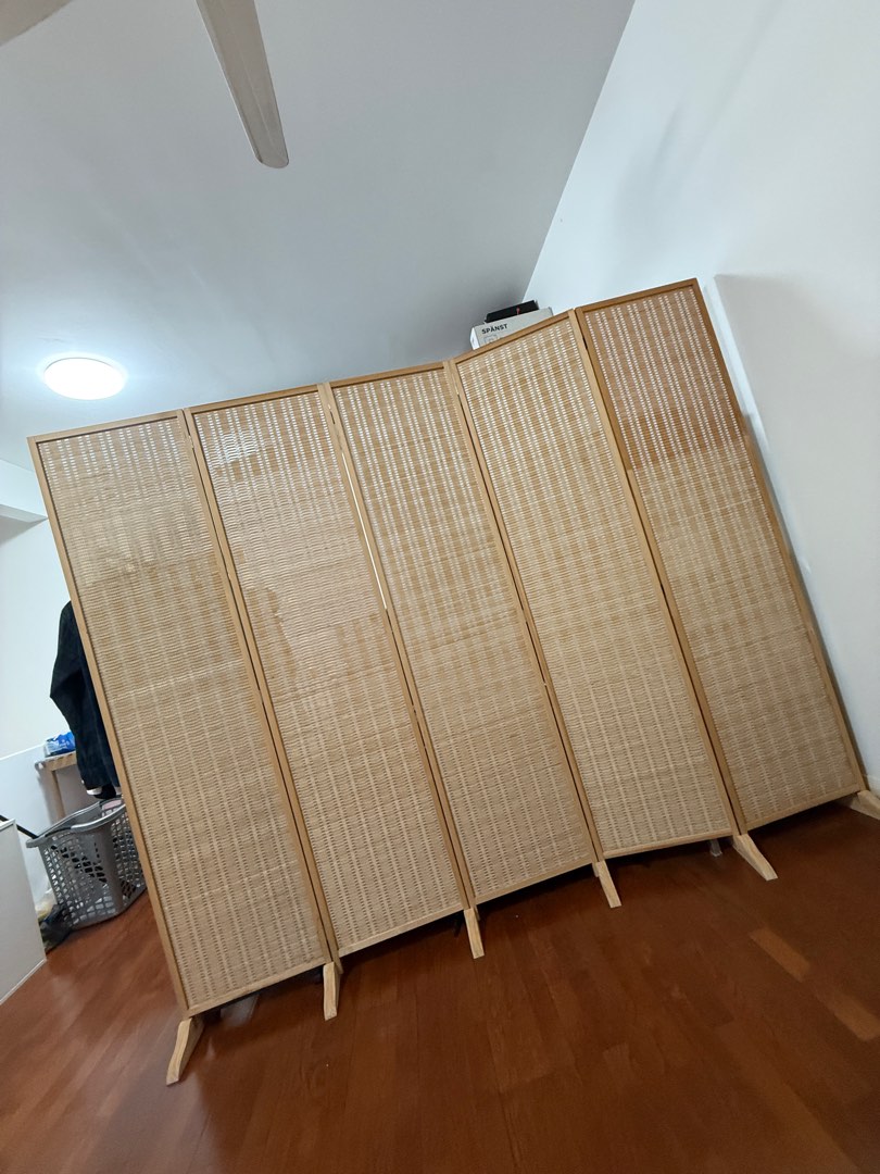 Japanese style room Divider Bidai Buluh Penghadang Ruang Pembahagi ...