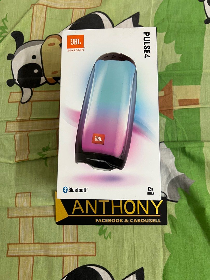 JBL pulse 4 wireless Bluetooth waterproof portable rgb light speaker, Audio, Soundbars, Speakers ...