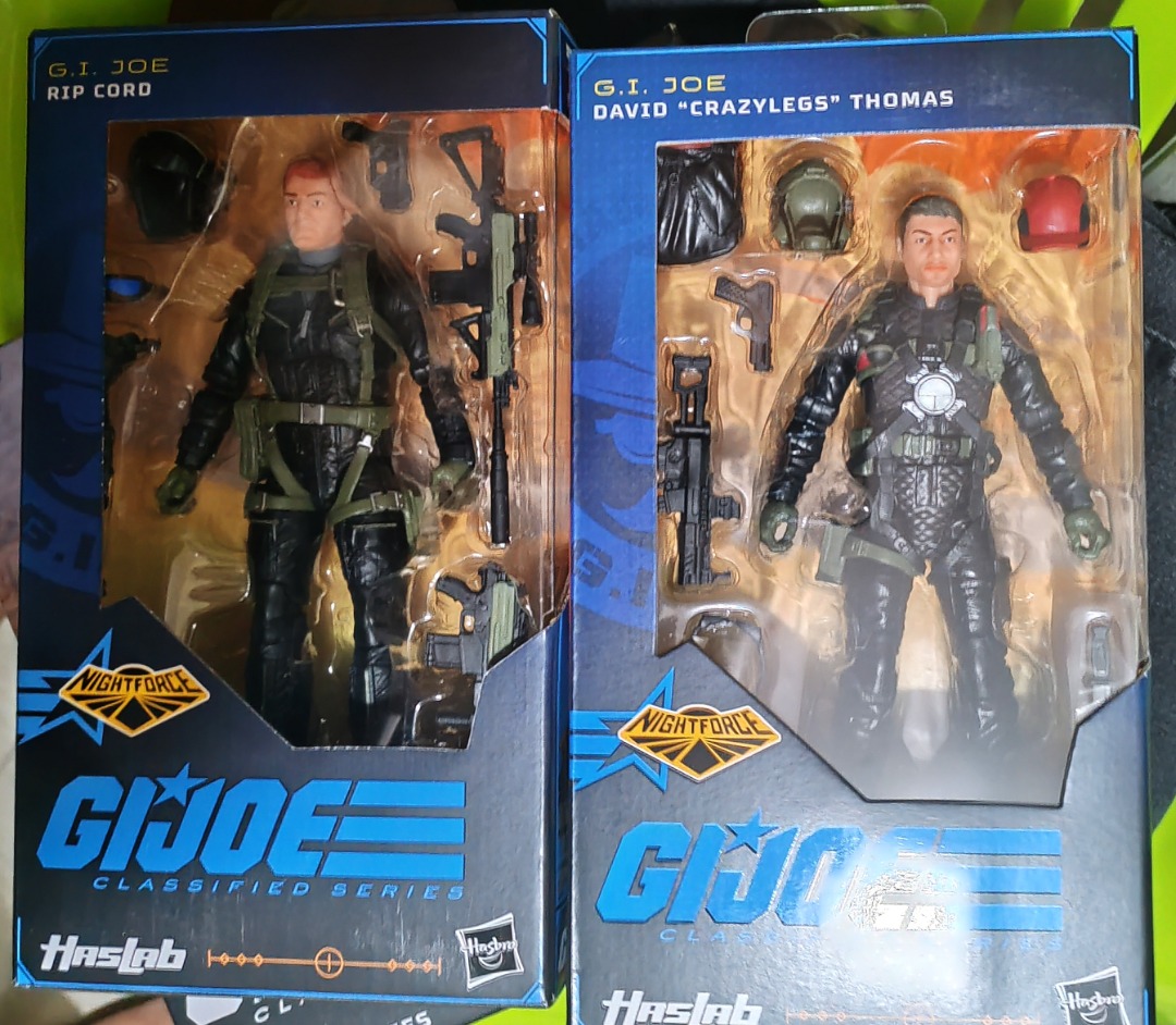 GI JOE CLASSIFIED HASSLAB RIPCORD AND CRAZYLEGS , Hobbies & Toys ...