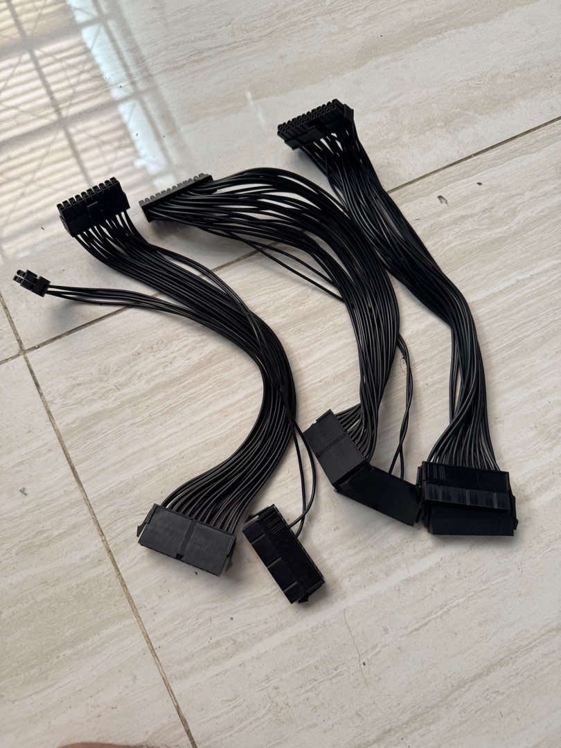 Kabel Power Supply ATX Dual PSU, Elektronik, Bagian Komputer ...