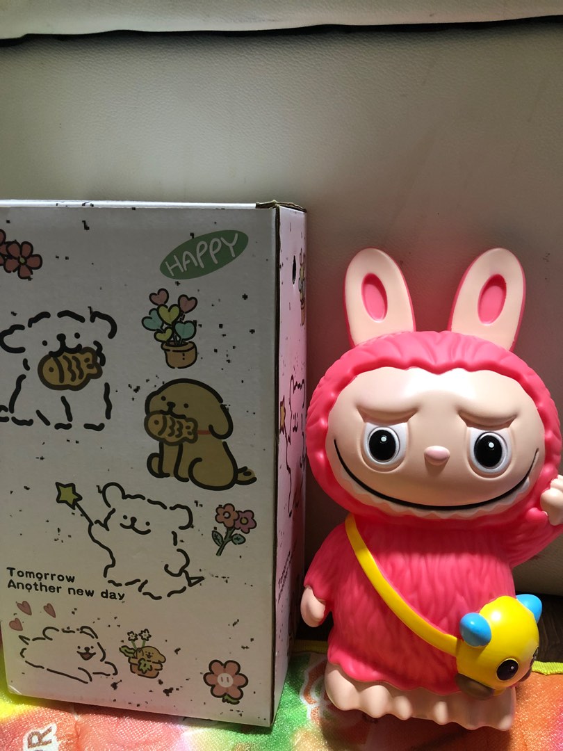 Labubu coin bank, Hobbies & Toys, Memorabilia & Collectibles, Vintage ...