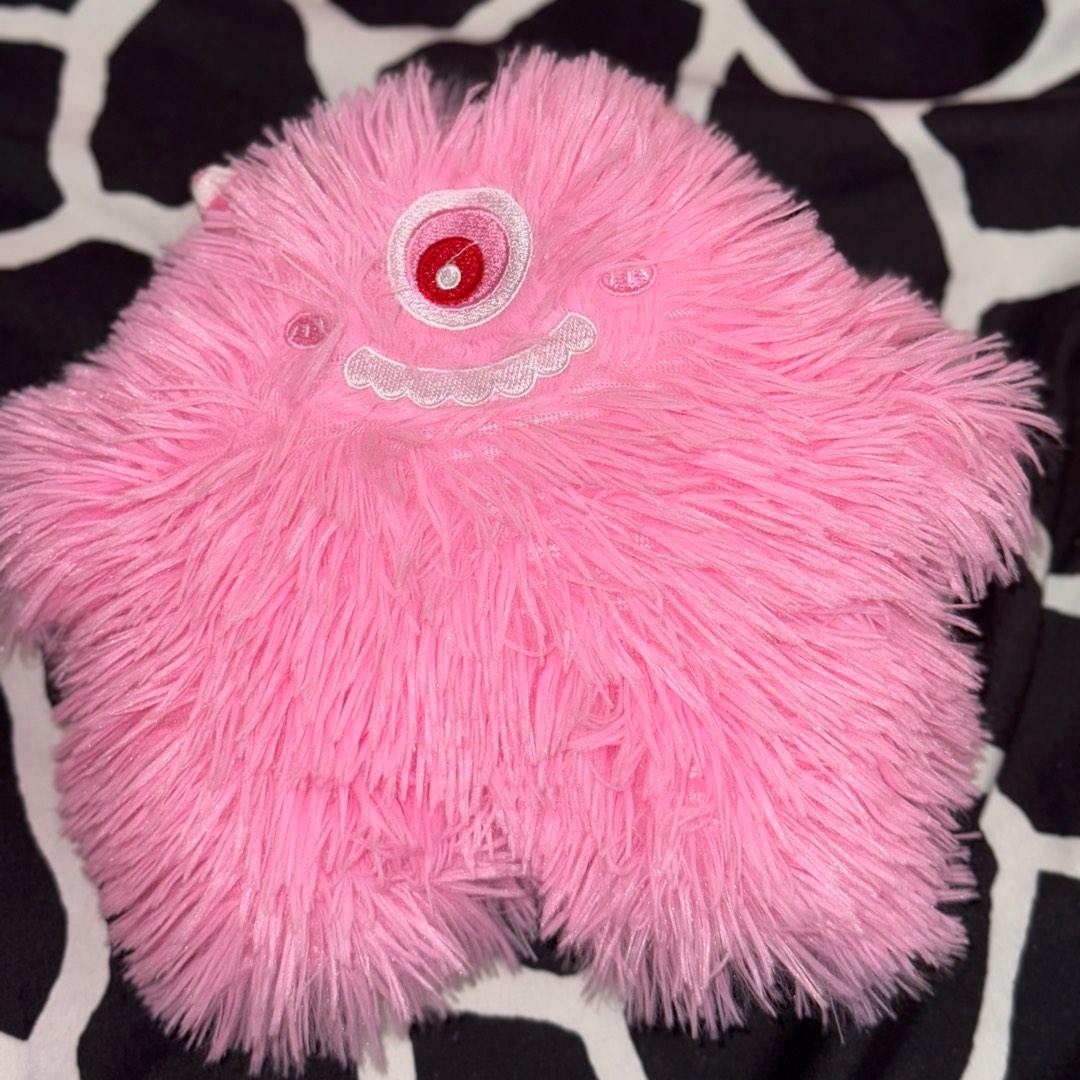 Little Pink Monster Doll Plush Toy, Hobbies & Toys, Toys & Games on ...