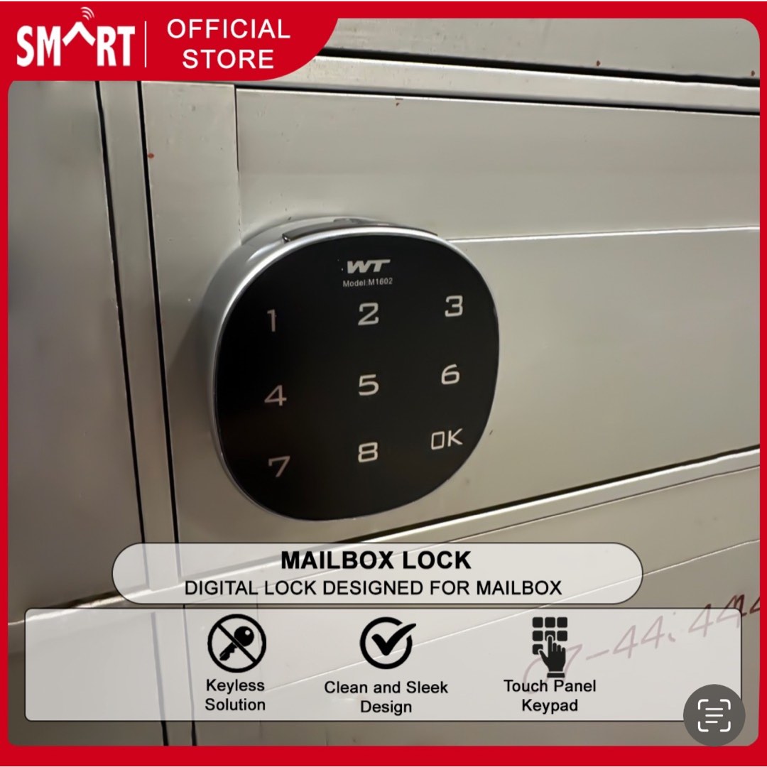 Digital Mailbox Lock Install / Digital Letterbox Lock / Anti Clockwise ...