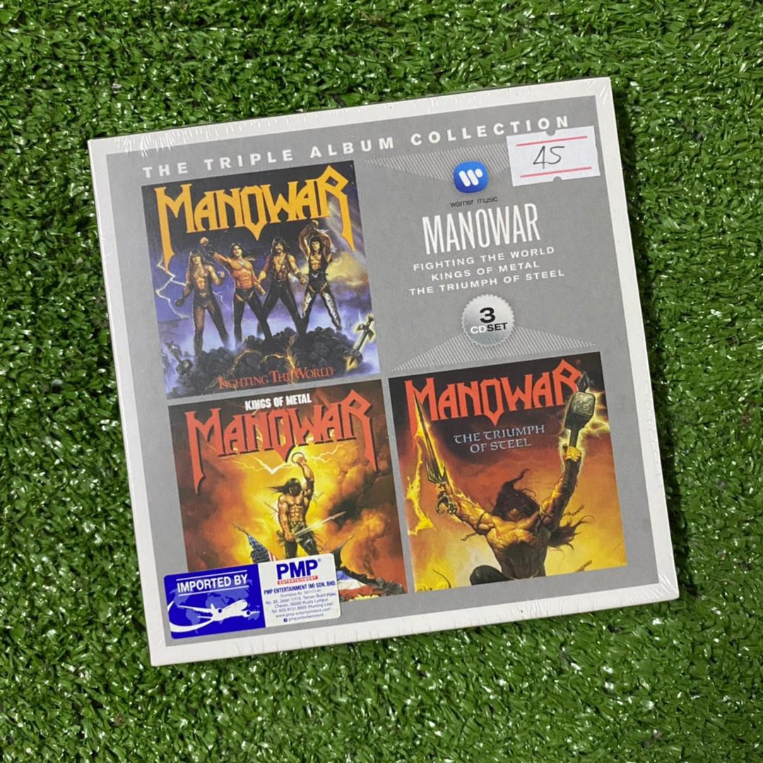 Manowar cd boxset, Hobbies & Toys, Music & Media, CDs & DVDs on Carousell