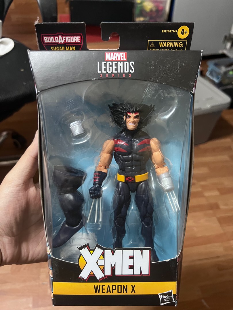 Marvel Legends 6" X-Men Weapon X Wolverine Figure Sugar Man BAF Series ...