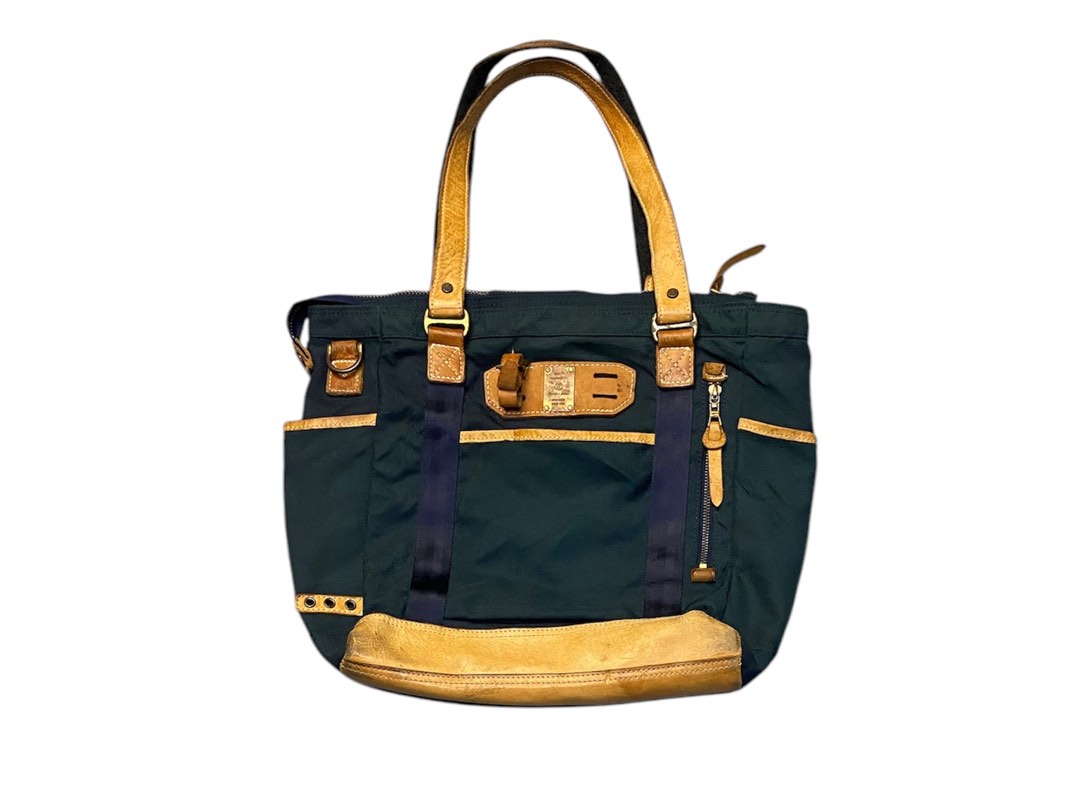Masterpiece Japan Tote Bag in Leather & Cordura, Luxury, Bags & Wallets ...