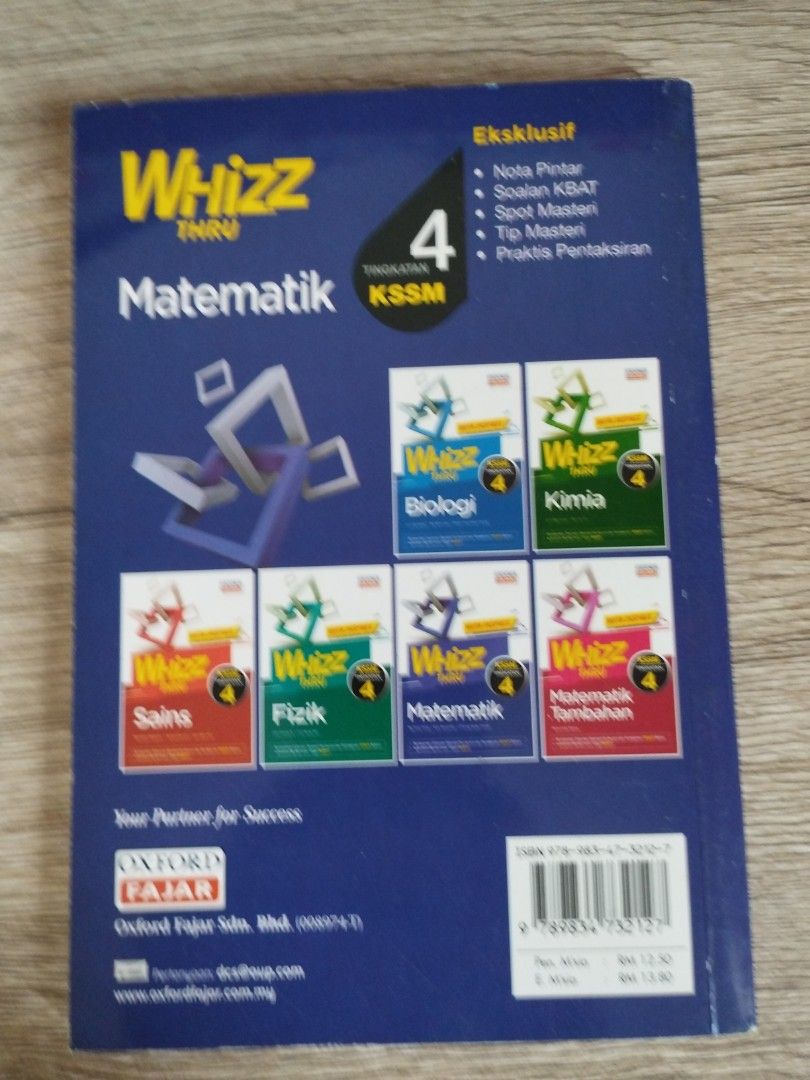 MATEMATIK FORM 4 NOTA, Hobbies & Toys, Books & Magazines, Textbooks on ...