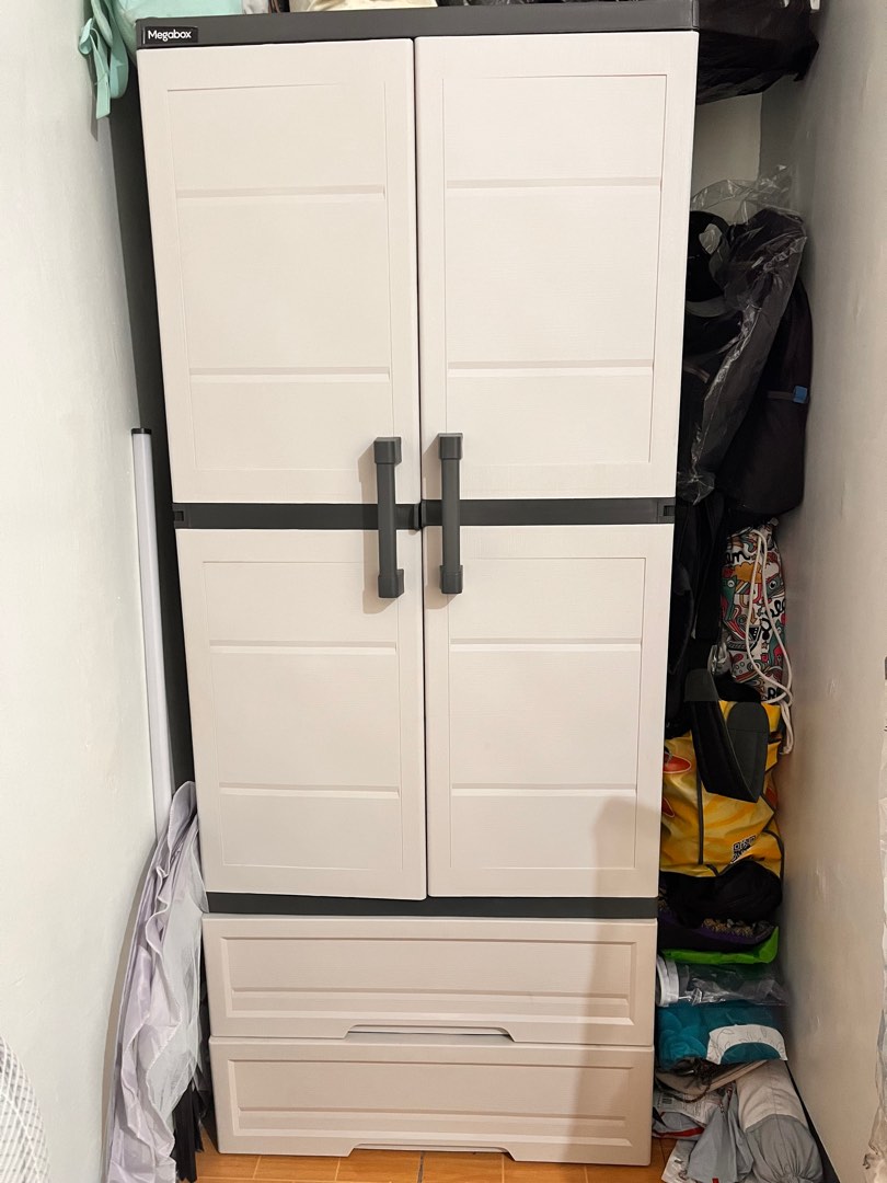 Megabox wardrobe cabinet, Furniture & Home Living, Furniture, Shelves ...