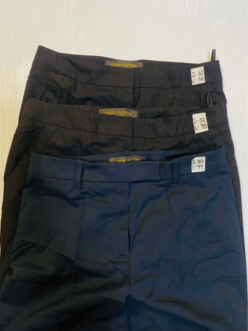 Mens Authentic Lv trauser Chosse your size, Luxury, Apparel on Carousell