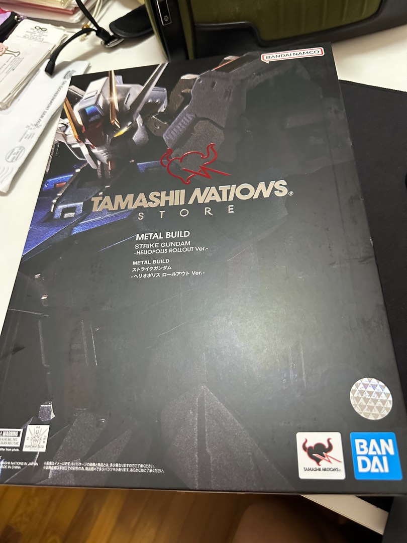 Metal Build Strike Gundam Heliopolis Rollout Ver Tamashii Nations Store ...