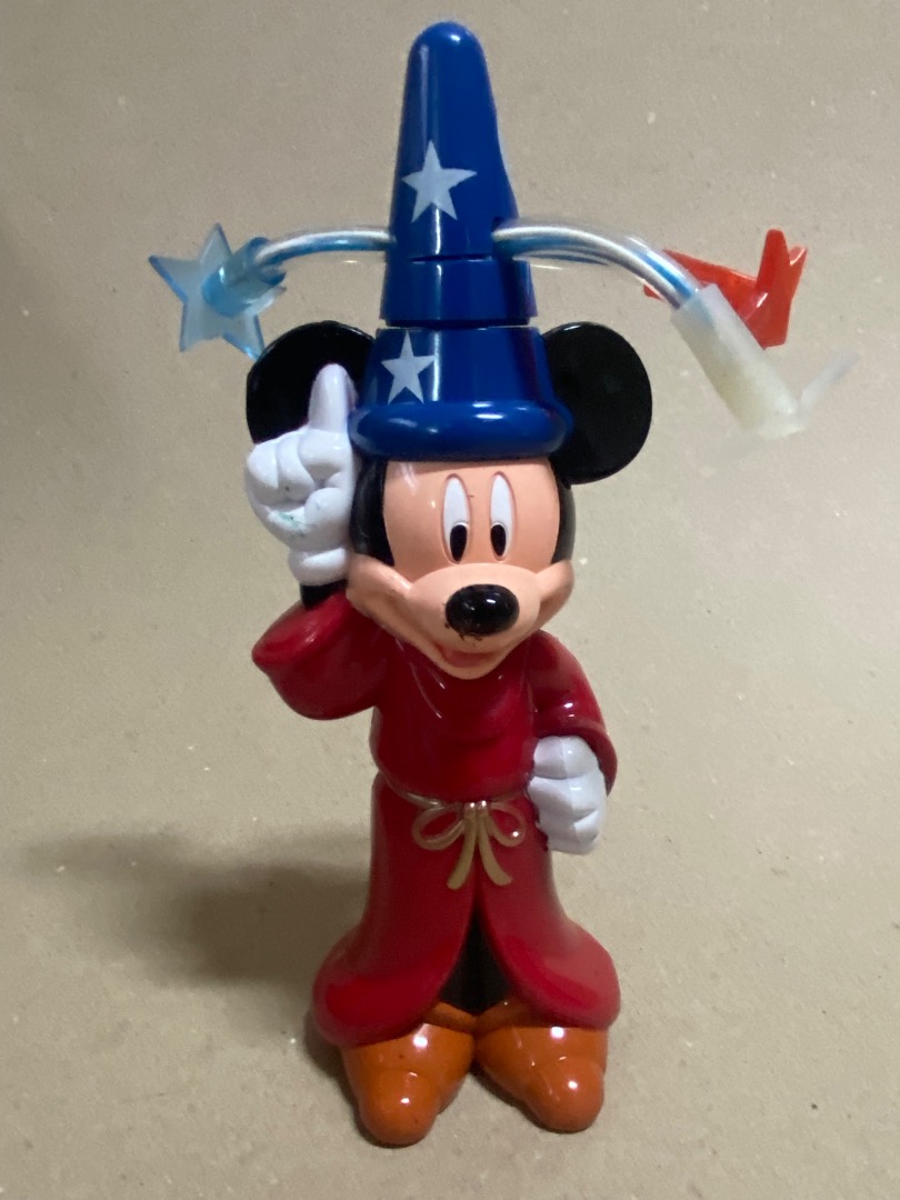 Mickey Mouse Sorcerers spinning light up toy, Hobbies & Toys, Toys ...