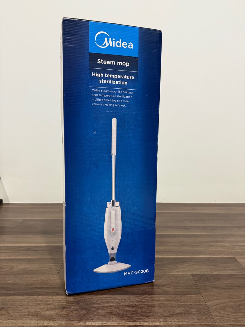 Midea MVC-SC20B Steam Mop With 1400W, TV & Home Appliances, Vacuum ...