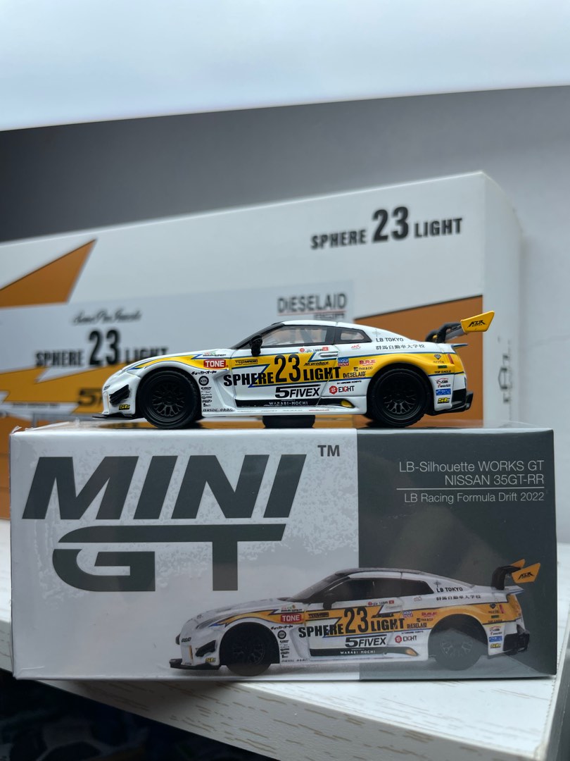 Mini GT #491 LB-silhouette WORKS GT NISSAN R35 GTRR formula drift 2022 ...