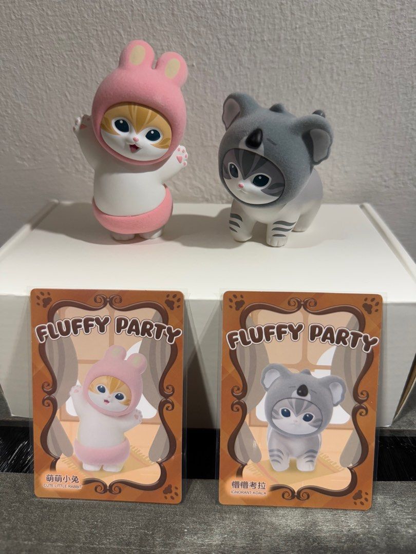 Mofusand Fluffy Party - Cute Little Rabbit and Ignorant Koala, Hobbies ...