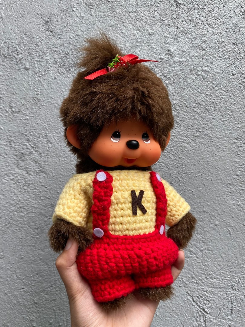 Monchichi Medium Size in Hello Kitty Costume, Hobbies & Toys, Toys ...