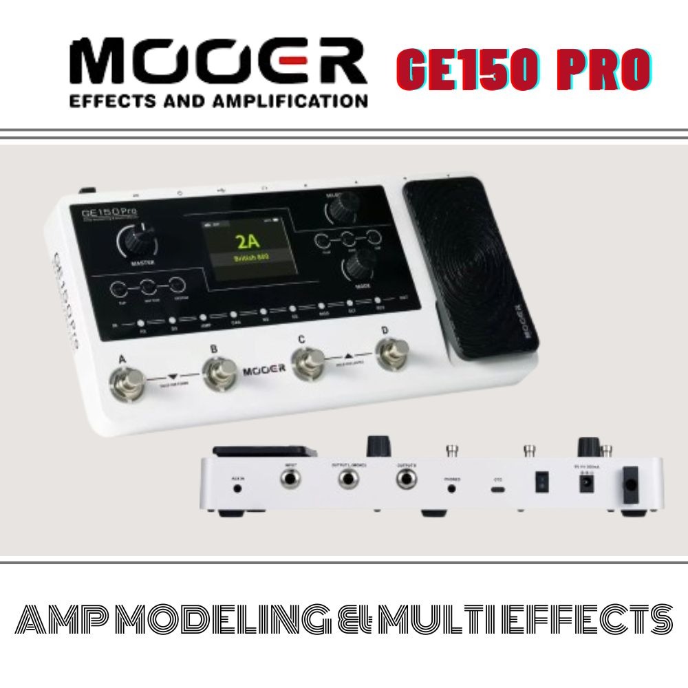 Mooer GE150 PRO - Amp Modeling & Multi Effects, Hobbies & Toys, Music ...