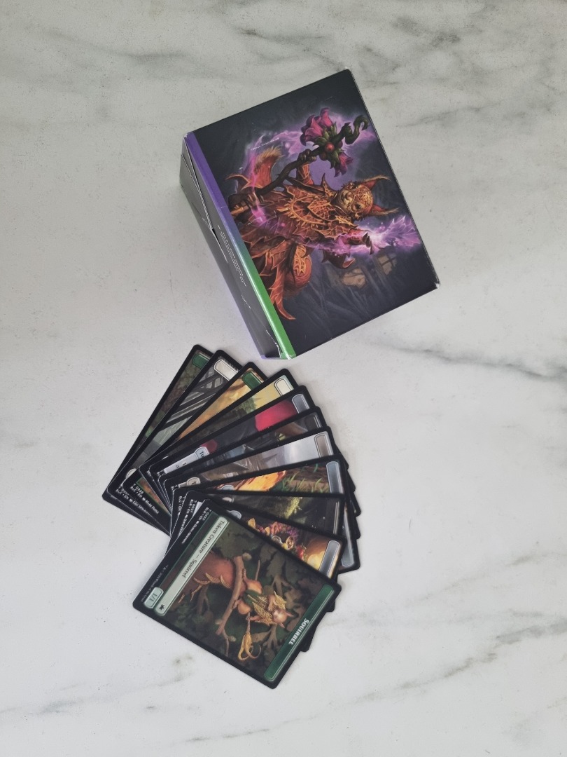 MTG Bloomburrow Squirreled Away Precon, Hobbies & Toys, Collectibles ...