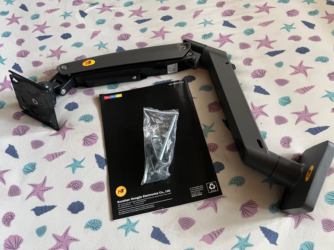 NB North Bayou G70 Single Monitor Arm Mount Stand Gas Strut USB 3.0 ...
