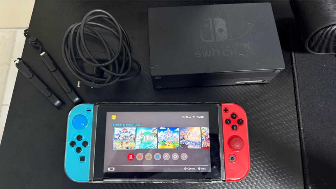 Nintendo Switch Modded with 128GB SD Card, Video Gaming, Video Game ...