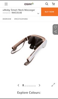 Osim uPamper + Heat Handheld Massager -115watt, Health & Nutrition ...