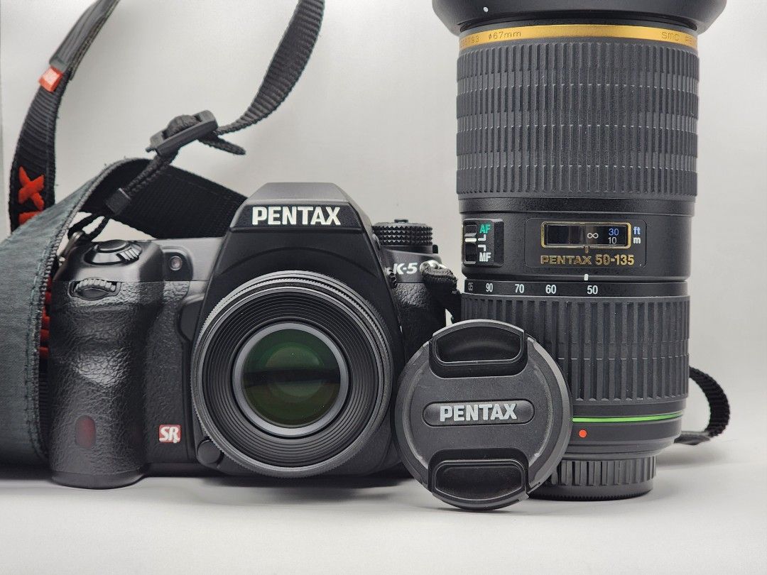 Pentax K5 Pro Set - 50mm f1.8 / 50-135mm f2.8, Photography, Cameras on ...