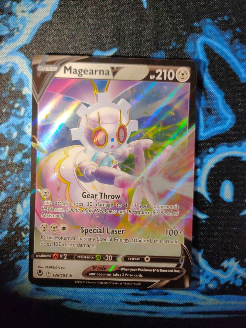 Pokemon cards TCG - Magearna V, Hobbies & Toys, Toys & Games on Carousell
