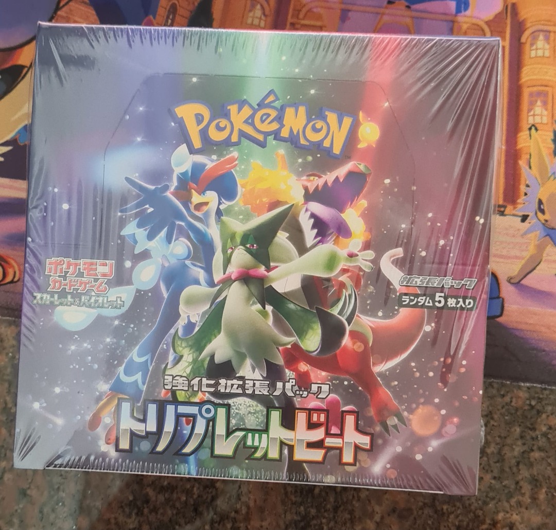 Pokemon Japanese Booster box Triple beat SV1A, Hobbies & Toys, Toys & Games on Carousell