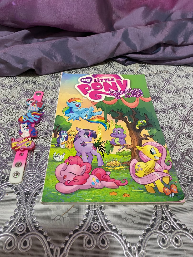 My Little Pony Friendship is Magic Book (RM 5), My Little Pony plate ...