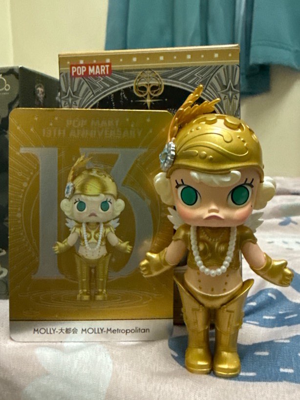 Popmart 13th Anniversary Spotlight Molly - Metropolitan, Hobbies & Toys ...