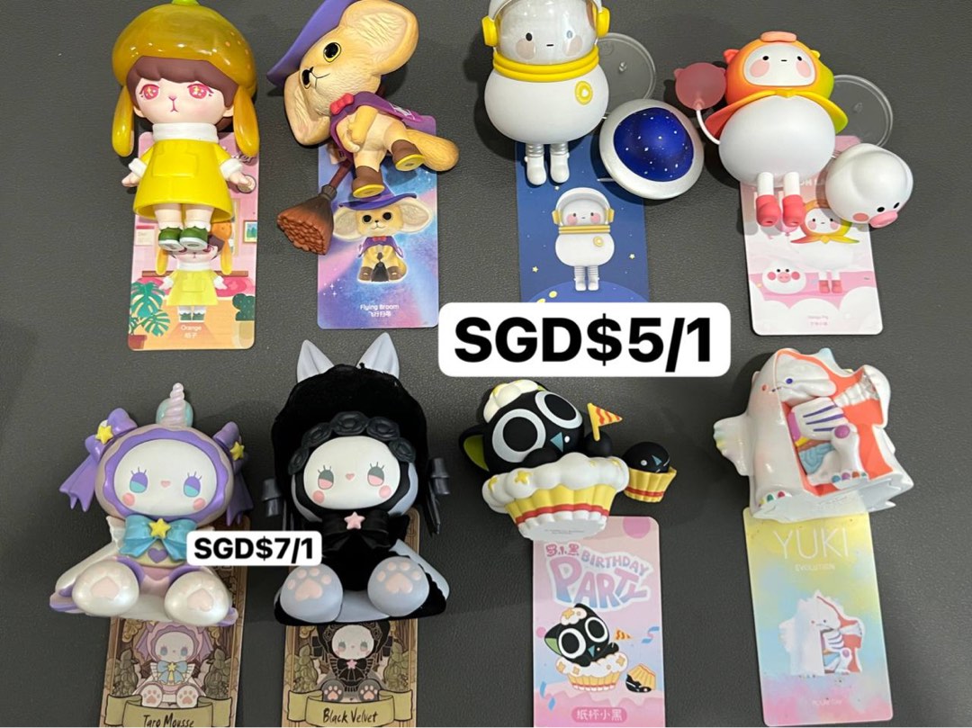 Popmart Figures, Hobbies & Toys, Toys & Games on Carousell