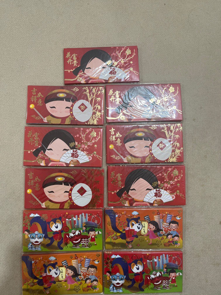 POSB / DBS Red Packets (All 11 packs), Hobbies & Toys, Stationery ...