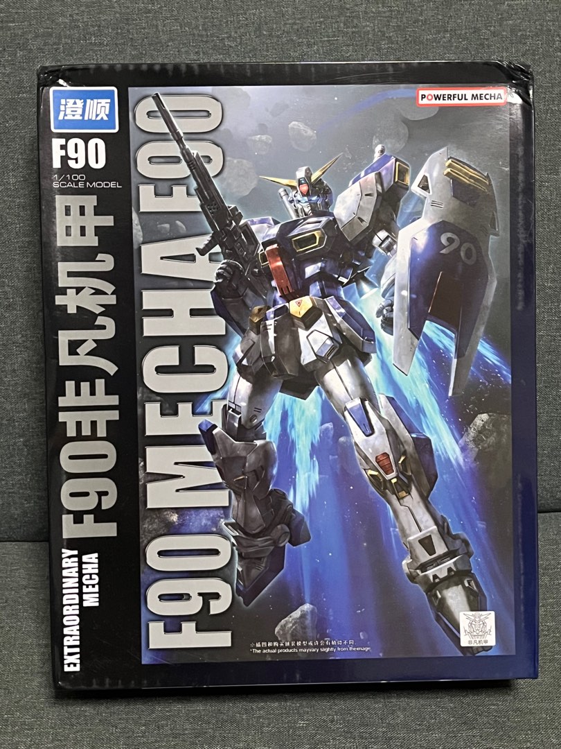 PowerMecha MG 1/100 F90 Gundam, Hobbies & Toys, Toys & Games on Carousell