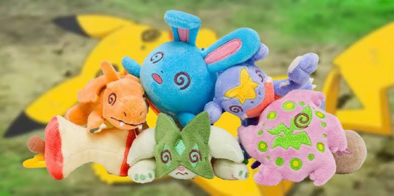 [PRE-ORDER] Pokemon Center Chikara Tsukita Plushies Charizard Azumarill ...