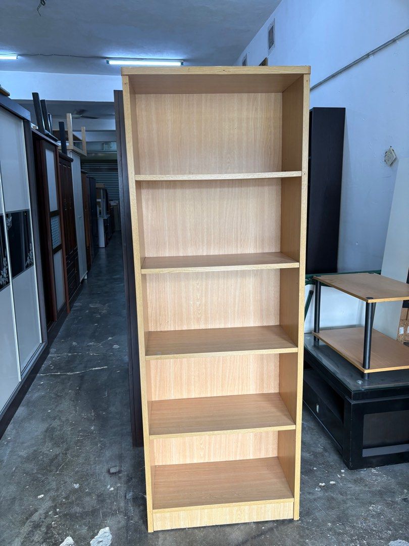 rak buku tinggi 180, Furniture & Home Living, Furniture, Shelves ...