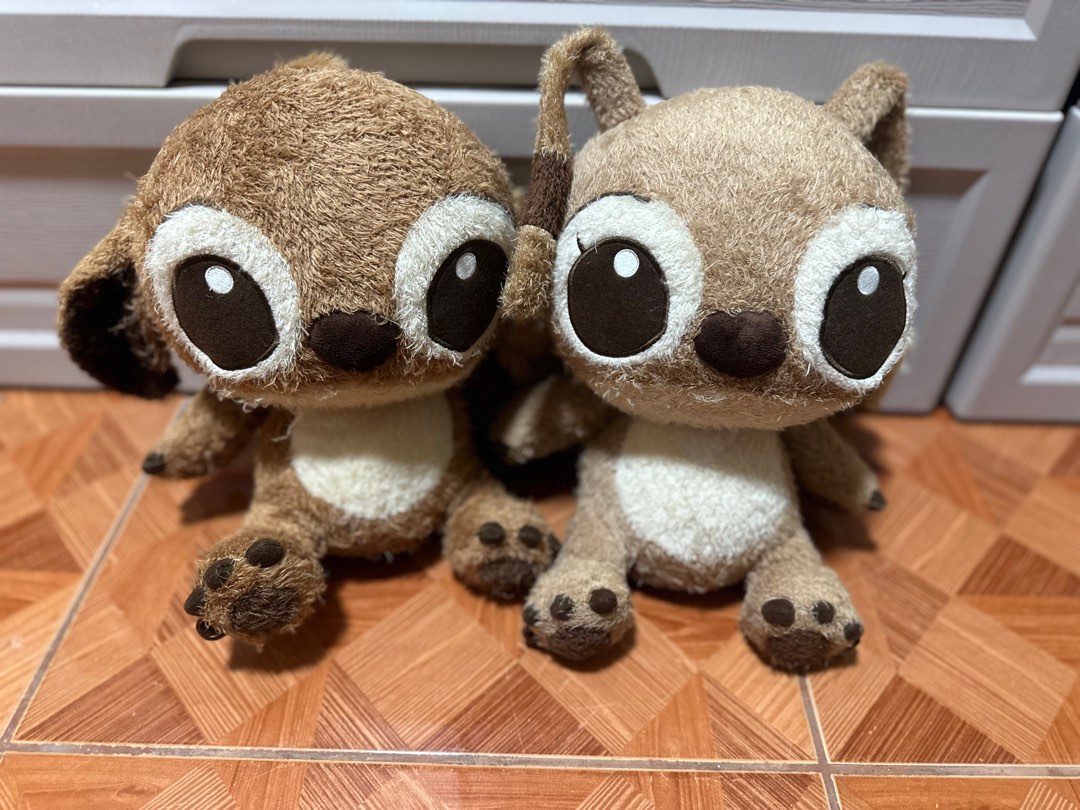 Rare Stitch and Angel Noco Noco Brown Plush, Hobbies & Toys, Toys ...