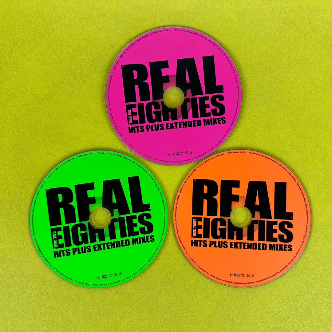 Real Eighties 2005 3 CD Various Artists 80s, Hobbies & Toys, Music ...