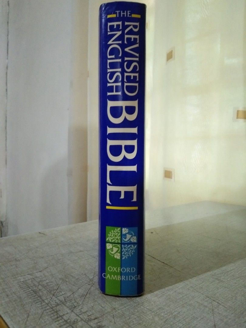 REB - Revised English Bible, Classic 1989, Published in Great Britain ...