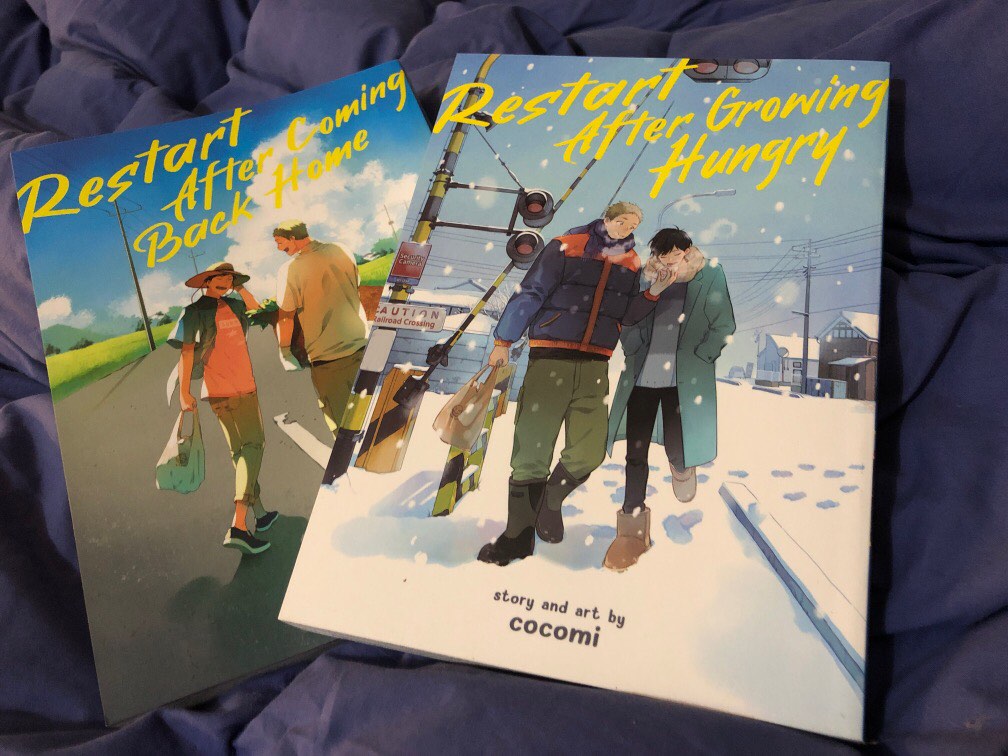 RESTART AFTER COMING BACK HOME and RESTART AFTER GROWING HUNGRY by coco ...