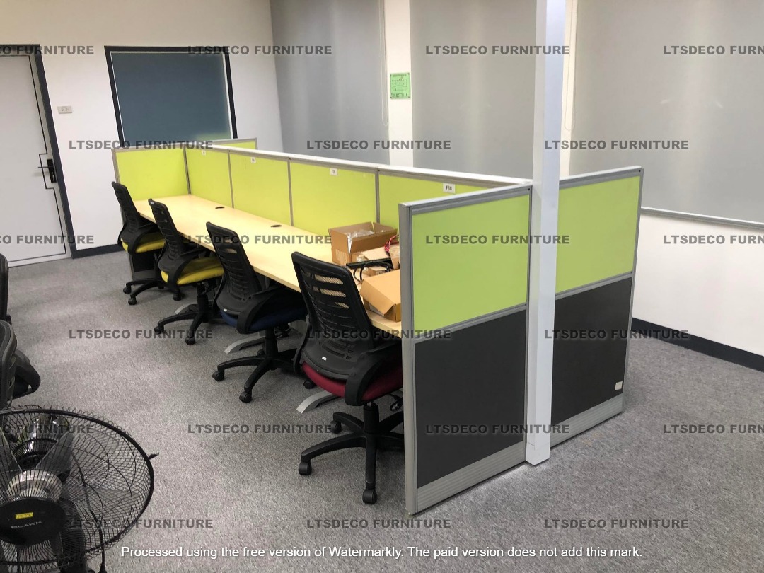 SHARING WORKSTATION CUBICLE | OFFICE PARTITION | OFFICE FURNITURE ...